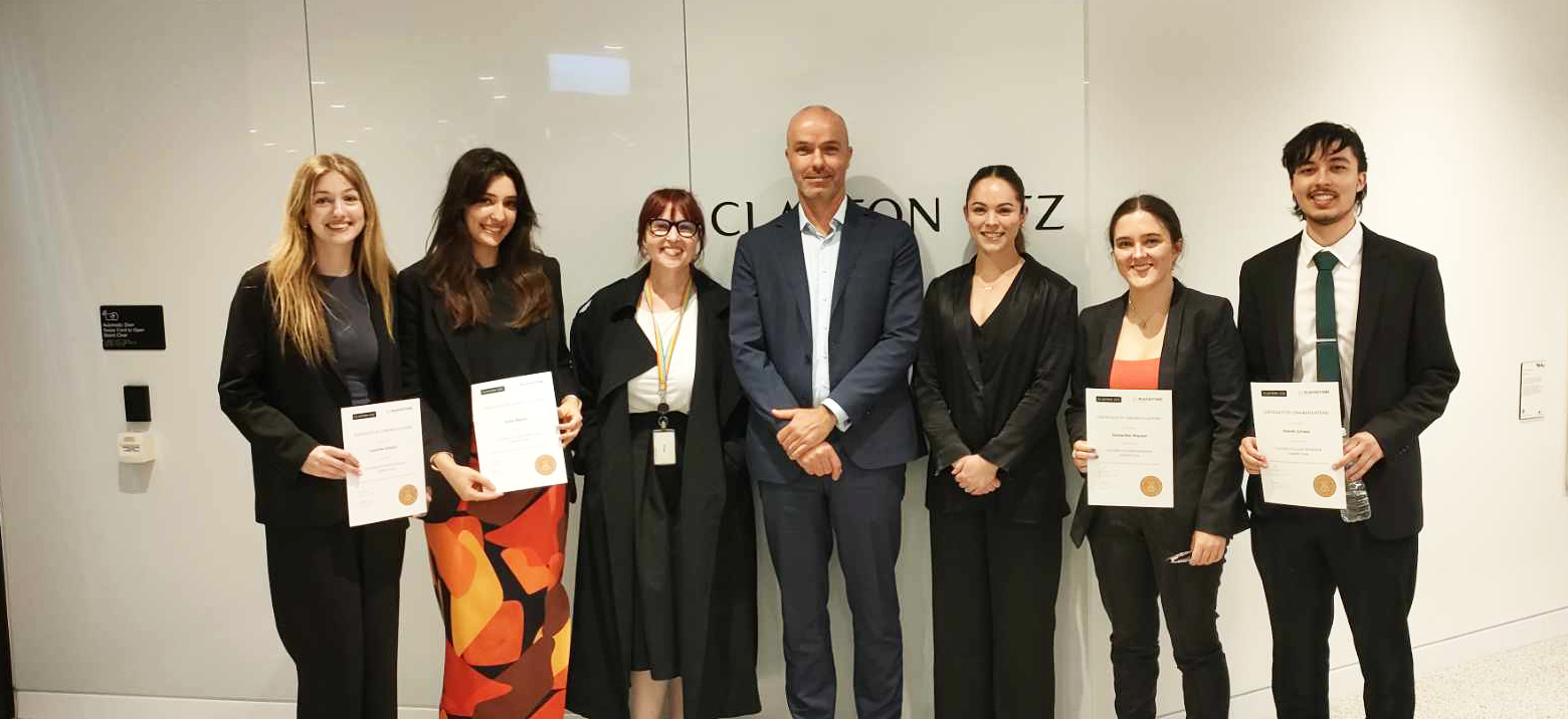 Clayton Utz Client Interview Competition - The Blackstone Society